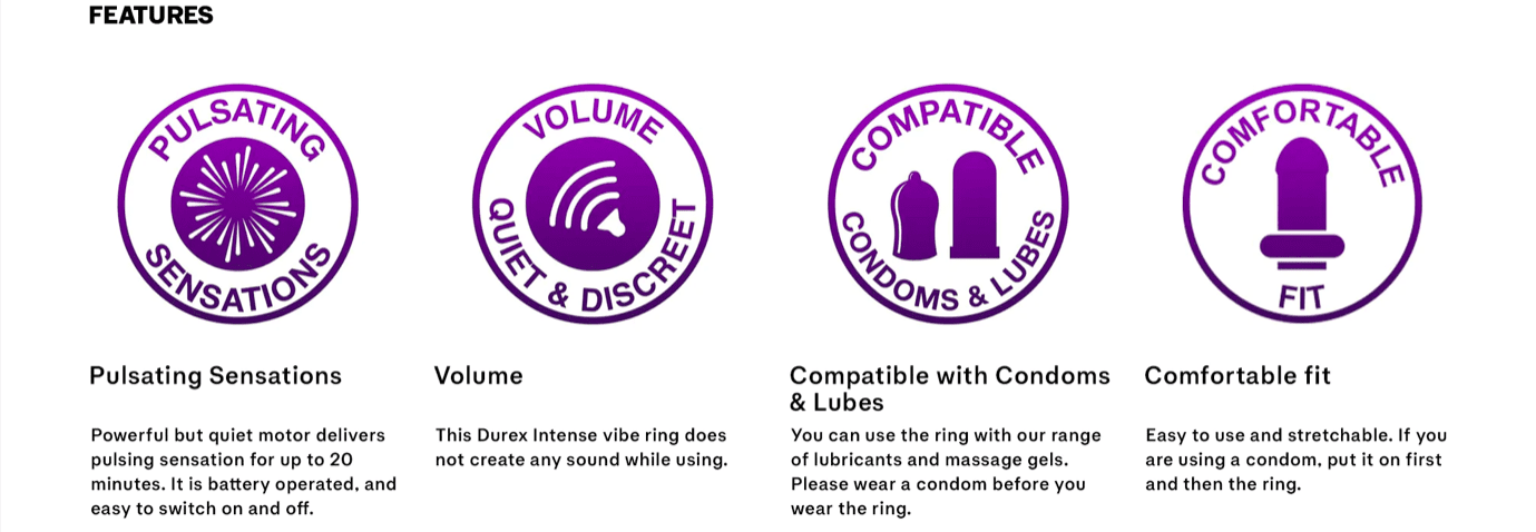 Durex Intense Vibrating Ring